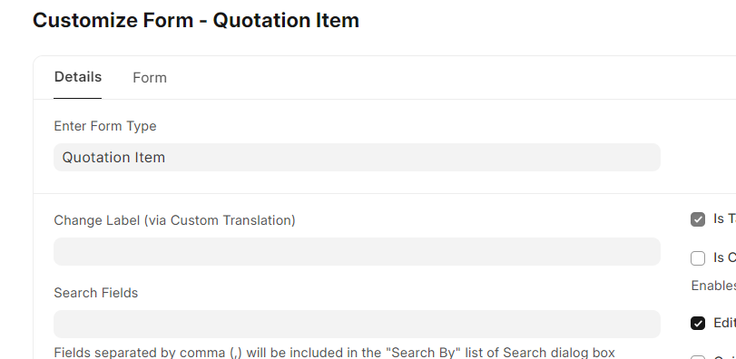 How to remove nos from quotation column in print fromate of invoice? - Print Formats - Frappe Forum
