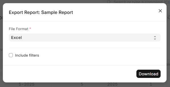 How To Call Export Report From Custom Page Customization Frappe Forum
