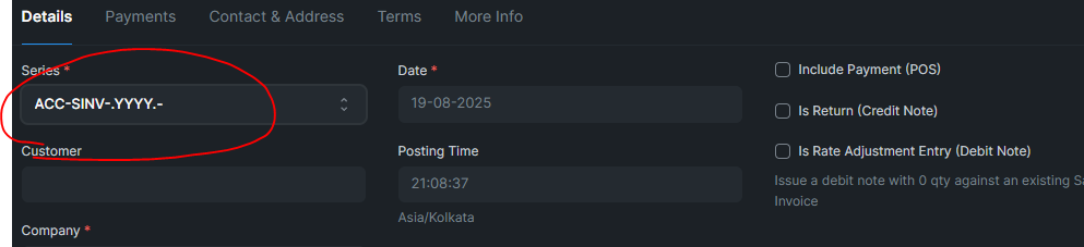 How to make naming series editable - ERPNext - Frappe Forum