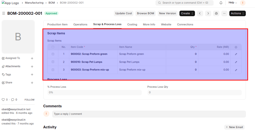 Scrap Not Automatically Appearing in Stock Entry at End of ...