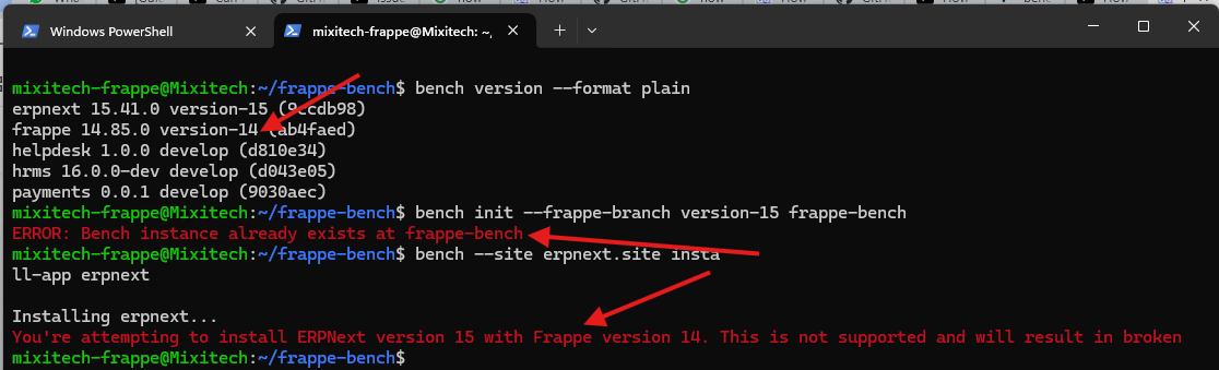 How to upgrade frappe 14 to 15? - ERPNext - Frappe Forum
