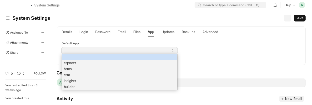 Frappe Mail overrides the home page for user - Frappe Forum