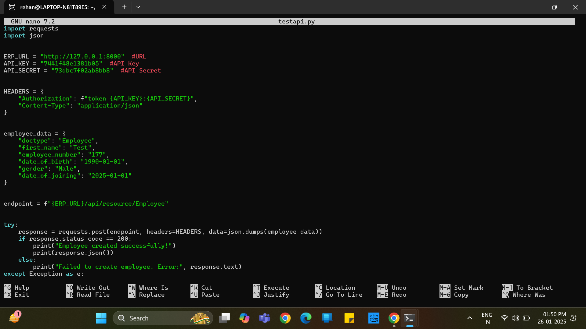Integration with N8N / Script Running On Local Machine - ERPNext - Frappe Forum